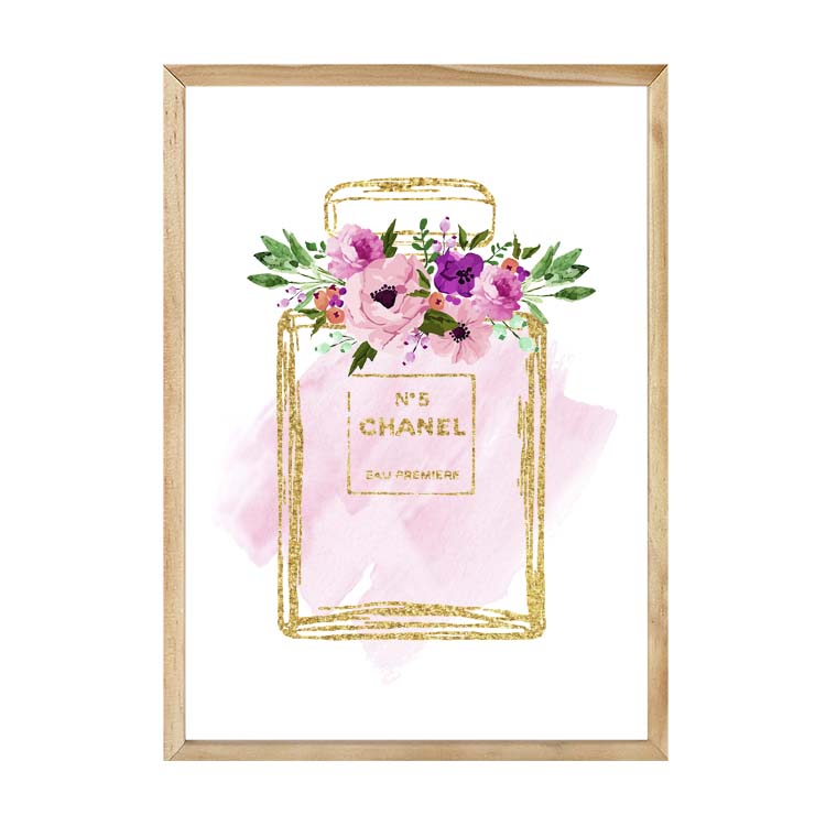 FLORAL CHANEL PRINT – Papier Hq