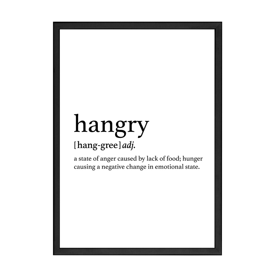 HANGRY PRINT – Papier Hq